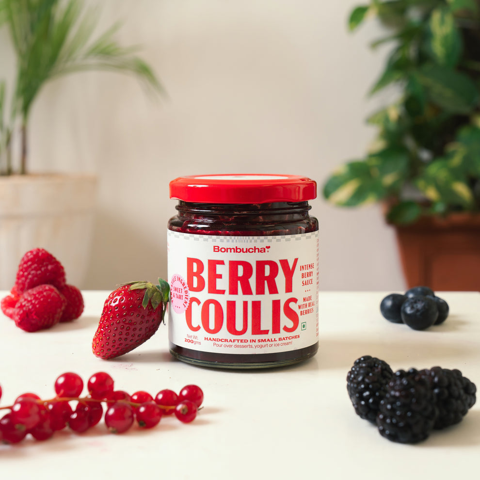 Berry Coulis- Mixed Berry Sauce 200gm (MUM) – Bombucha.in