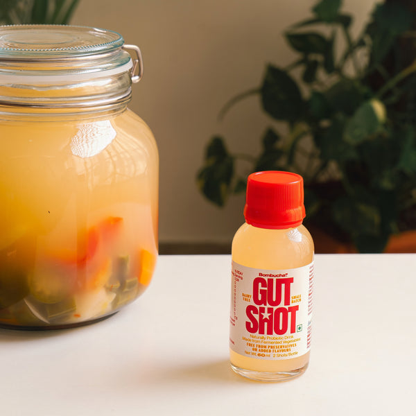 Gut shot - Natural Probiotic Drink 60ml (BLR) – Bombucha.in