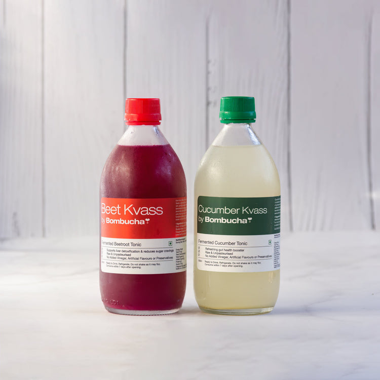 Bombucha- Authentic Kombucha Kimchi Sauerkraut Kvass for gut health ...